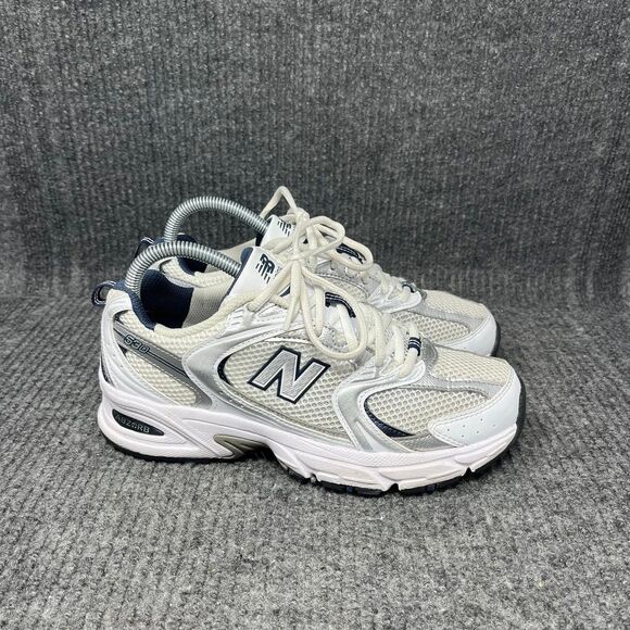 New Balance | Shoes | New Balance 53 Running Shoes White Silver Black ...